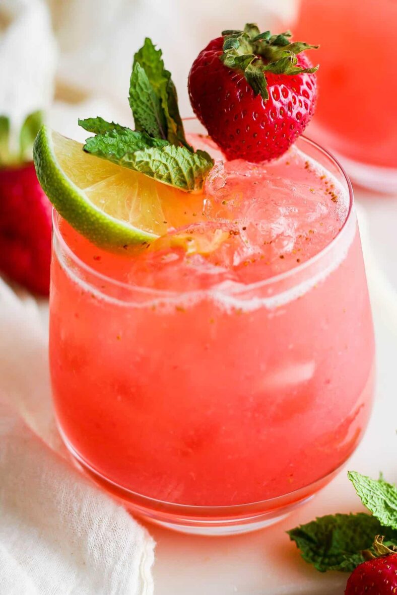 Basil Strawberry Lime Agua Fresca Infusion - InfusionLab: The Science ...