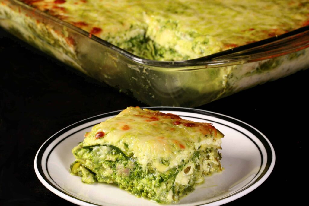 Keto Spinach Feta Lasagna Recipe [Keto Spanakopita Lasagna] - Low Carb ...