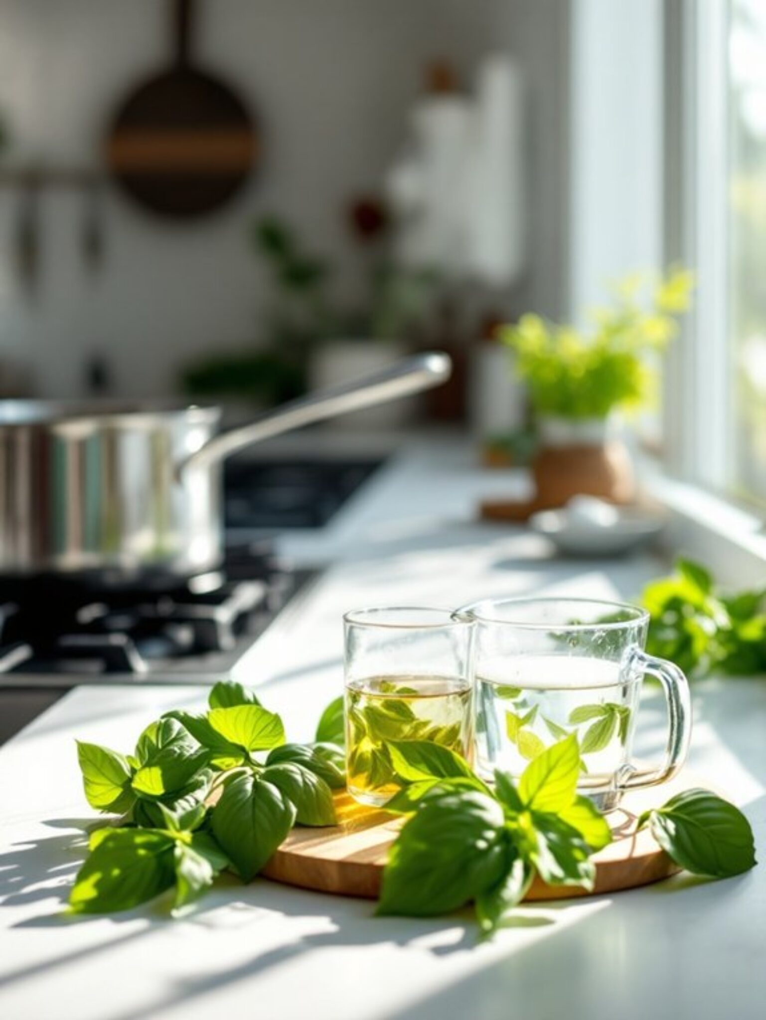 How to Infuse Simple Syrup With Basil for Cocktails - InfusionLab: The ...