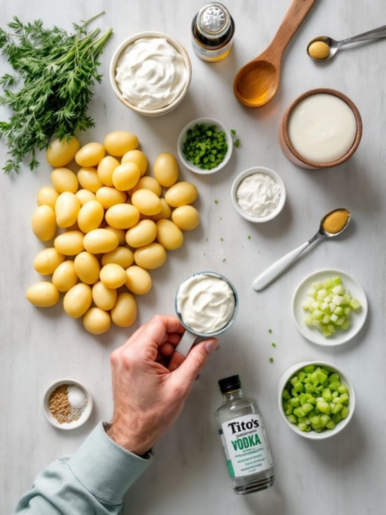 Tito’s Handmade Vodka Dill Potato Salad - InfusionLab: The Science ...