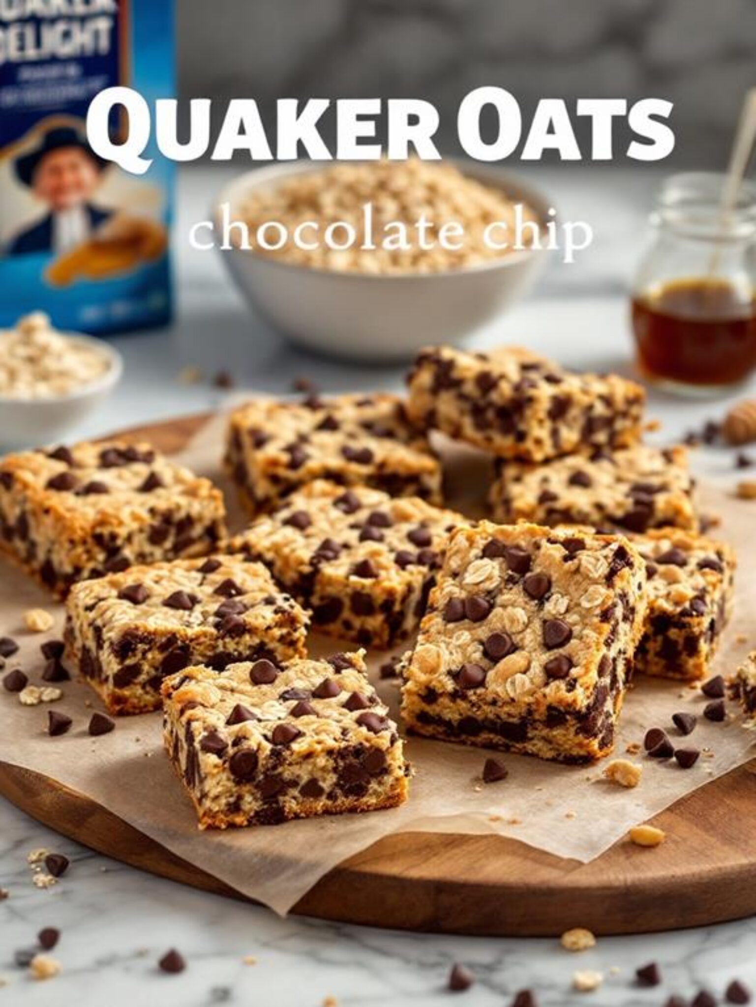 Quaker Oats and Chocolate Chip Delight Bars - InfusionLab: The Science ...