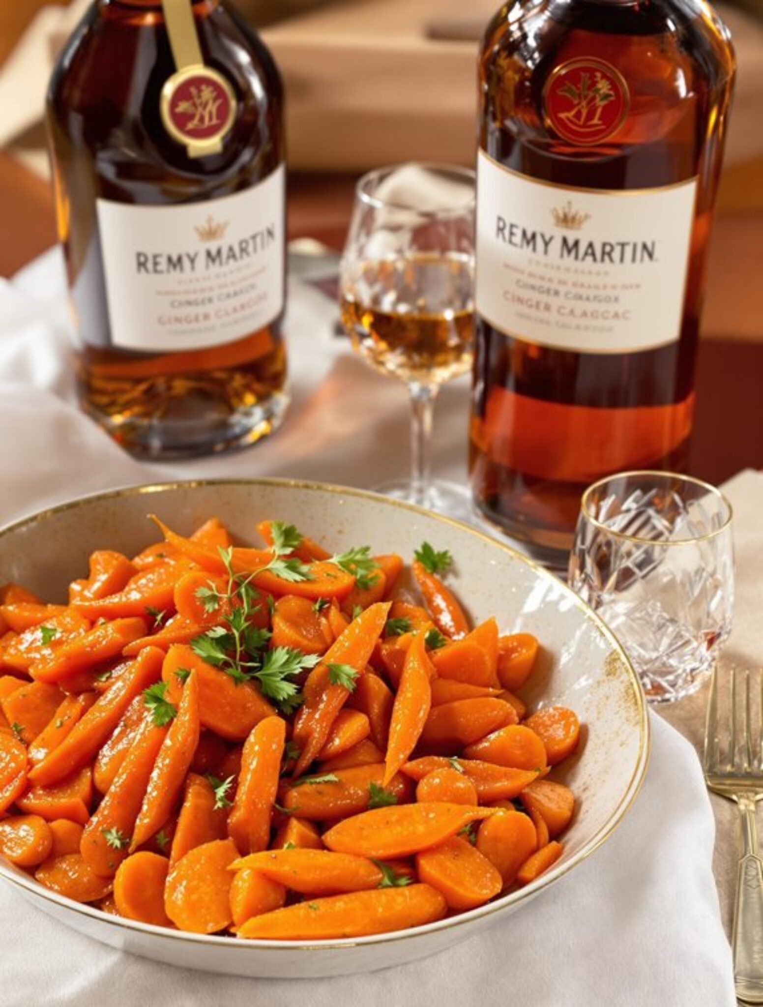 Remy Martin Cognac and Ginger Glazed Carrots - InfusionLab: The Science ...