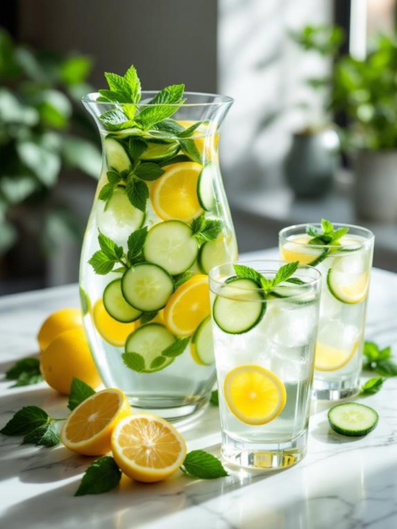 Cucumber-Lemon-Mint Infusion: Refresh Your Hydration Routine (Infused ...