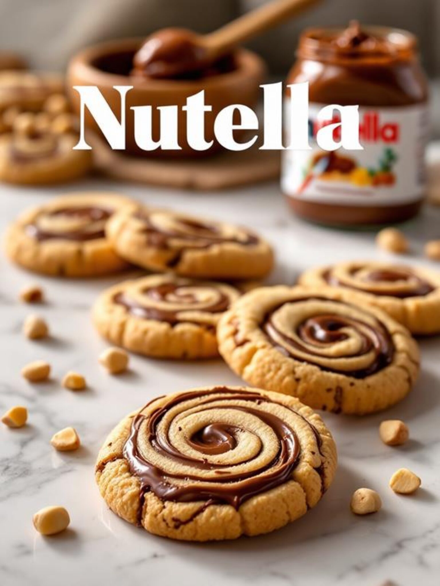 Nutella Swirl Hazelnut Cookies - InfusionLab: The Science & Art of ...