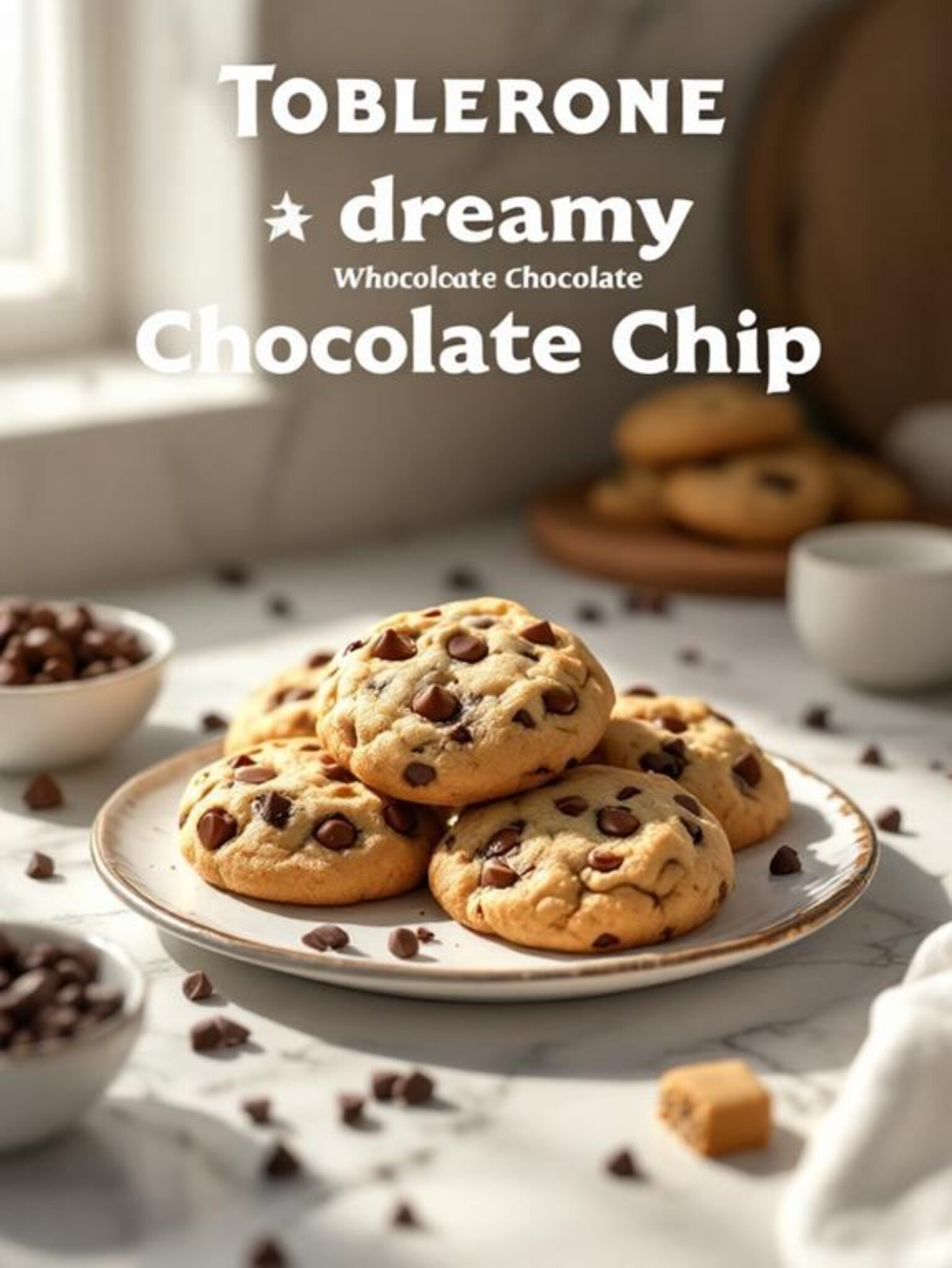 Toblerone Dreamy Chocolate Chip Cookies - InfusionLab: The Science ...