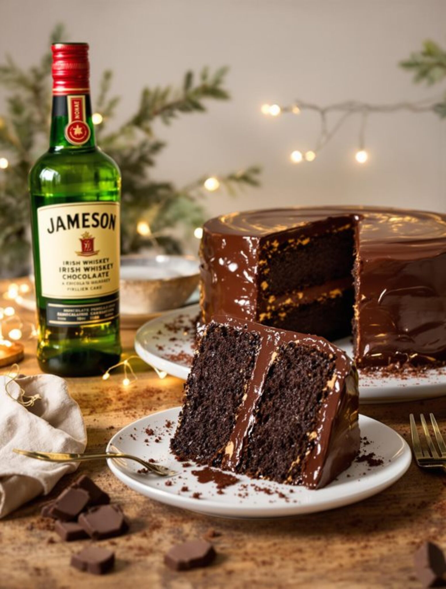 Jameson Irish Whiskey Chocolate Cake - InfusionLab: The Science & Art ...