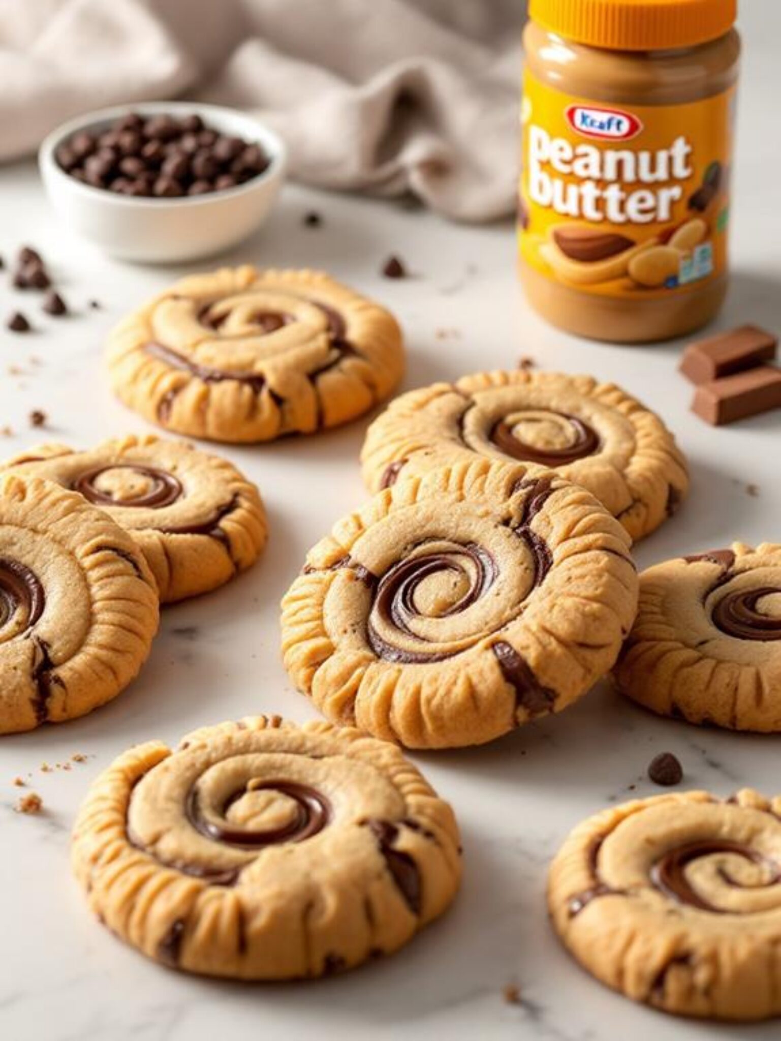 Kraft Peanut Butter Chocolate Swirl Cookies - InfusionLab: The Science ...