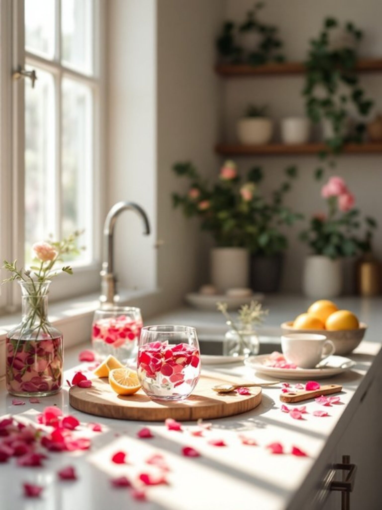 How to Make Your Own Rose Petal Infused Water - InfusionLab: The ...