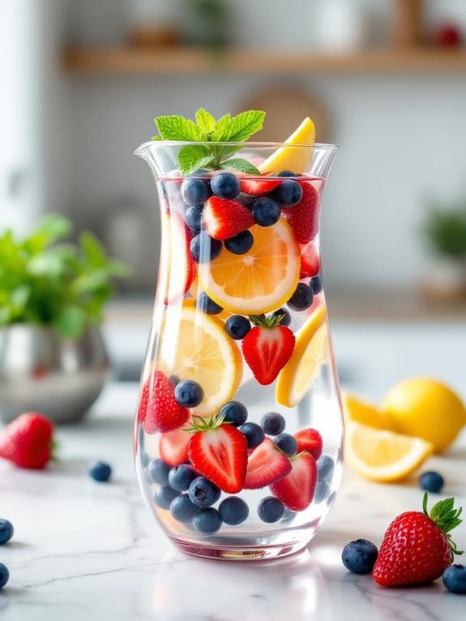 Berry Bliss: a Sweet and Tangy Infused Water Recipe (Infused Water ...