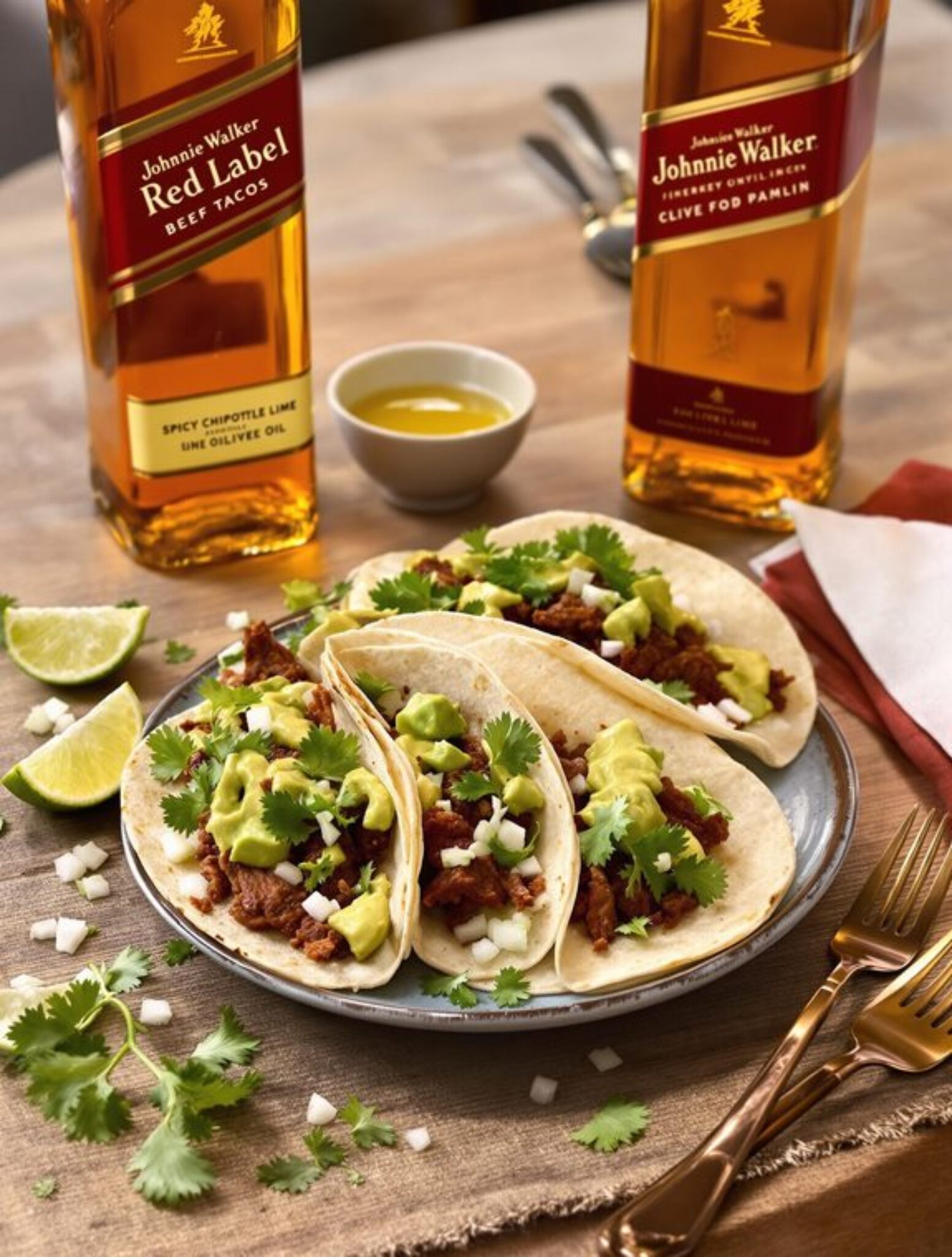 Johnnie Walker Red Label Beef Tacos - InfusionLab: The Science & Art of ...